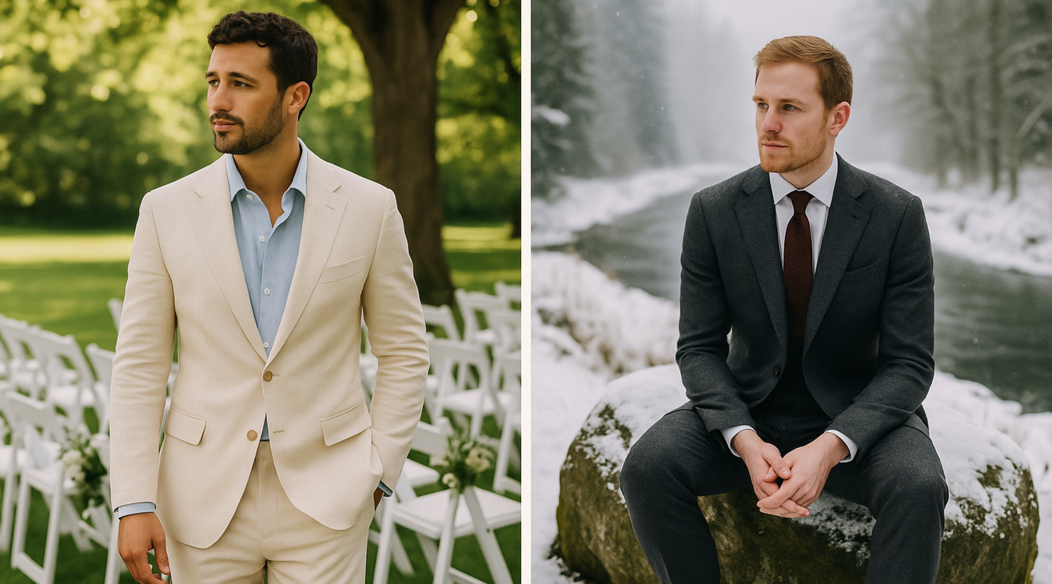 The Science of Suit Fabrics: What Works for Every Season – Pearce ...